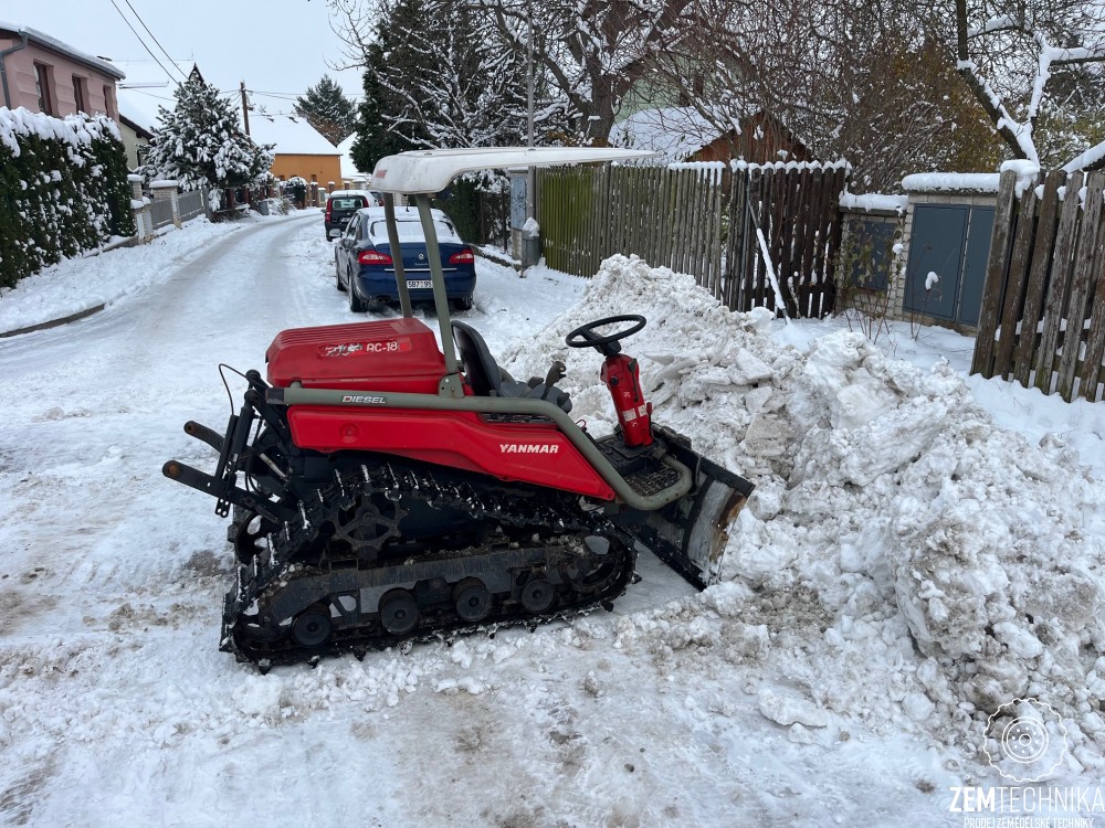 Pásový malotraktor YANMAR AC18